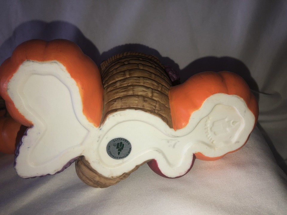 Harvest 🦃 Time Thanksgiving Cornucopia Taper Candle Holders PartyLite ...