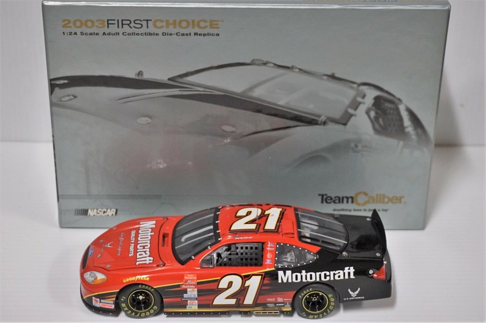 1/24 Ricky Rudd #21 Motorcraft 2003 First Choice Diecast Car by Team ...