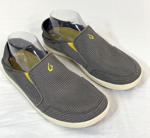 Olukai Nohea Mesh Mens Slip On Loafer Boat Shoes Sz 7 | eBay