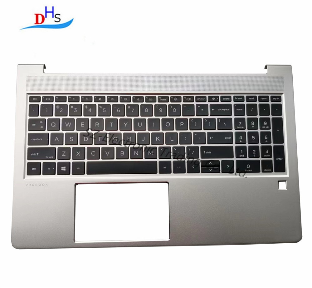 M21742-001 For HP ProBook 450 G8 455 G8 US Palmrest Keyboard Bezel ...