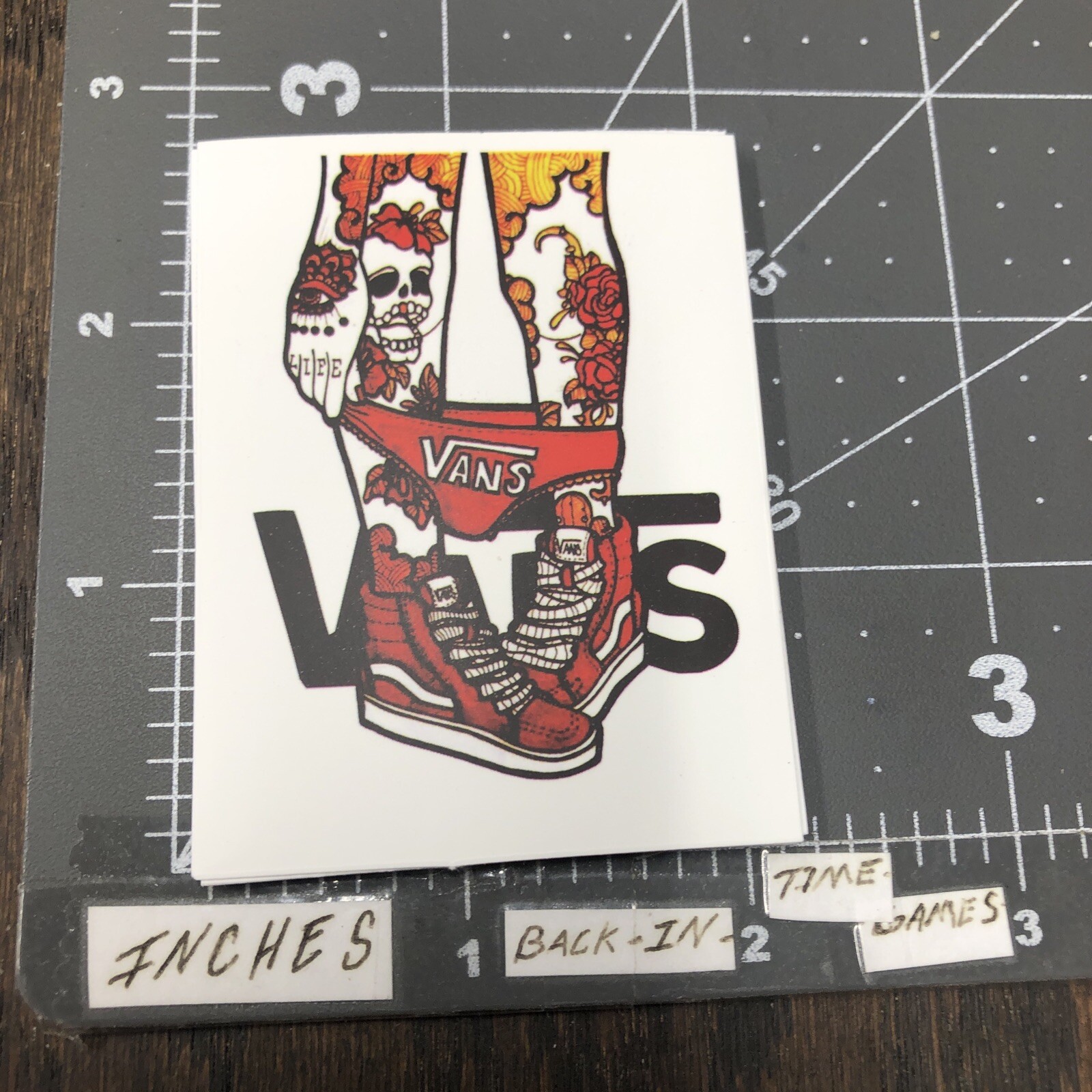 Vans Panties Adult Adult Humor Sticker For Skateboard Bottle Guitar Ect ...