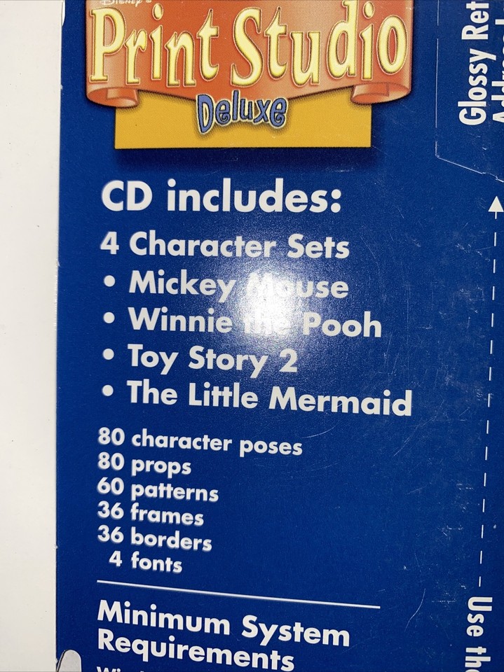 Disney Mailing Creations GLOSSY ADDRESS LABELS-260 labels Toy Story ...