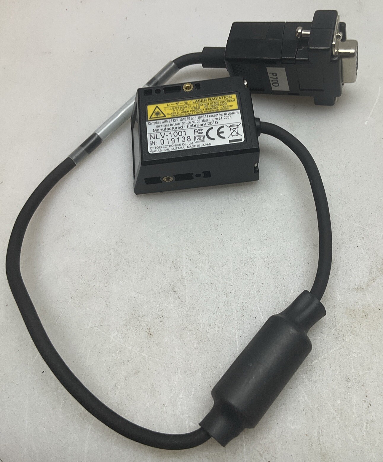 Opticon NLV-1001 Barcode Laser Scanner 100 Scans Per Second | eBay