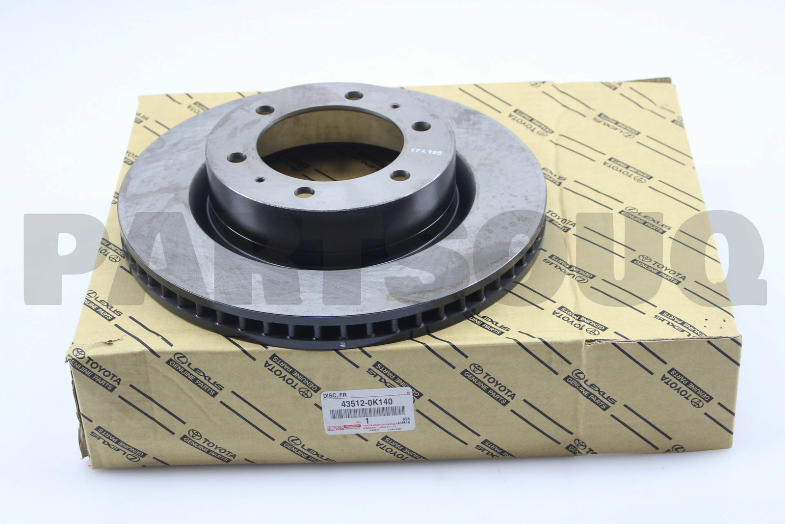 435120K140 Genuine Toyota DISC, FRONT 43512-0K140 | eBay