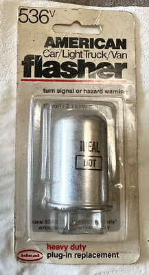 American Car/Light Truck/Van 536V flasher - vintage still sealed - VGC ...