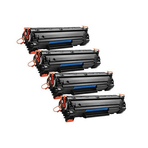 4x Toner Compatible CB435A CB435 35A for HP LaserJet P1005 P1006 ...