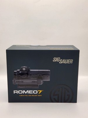 Sig Sauer ROMEO7 1x30mm Red Dot Sight w/ 3 MOA Dot Reticle - SOR71001 ...