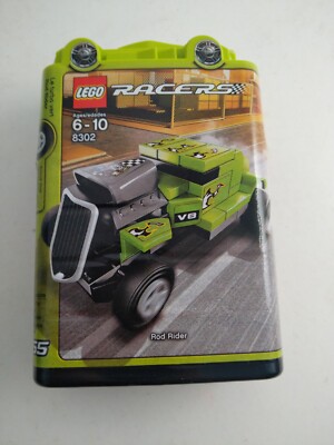 New LEGO Car Racers Set 8302 Rod Rider Retired 2011 With 48 Pieces ...