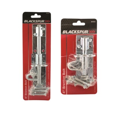 Galvanised Brenton Slip Bolt Fitting Zinc Plated Garden Gate Shed Lock ...