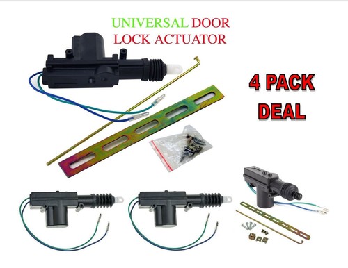 Automotive Power Door Lock Actuator For Keyless Entry 12 Volt Linear 4 ...