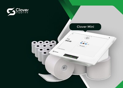 Clover Mini thermal paper 50 rolls (Clover terminal not included) | eBay
