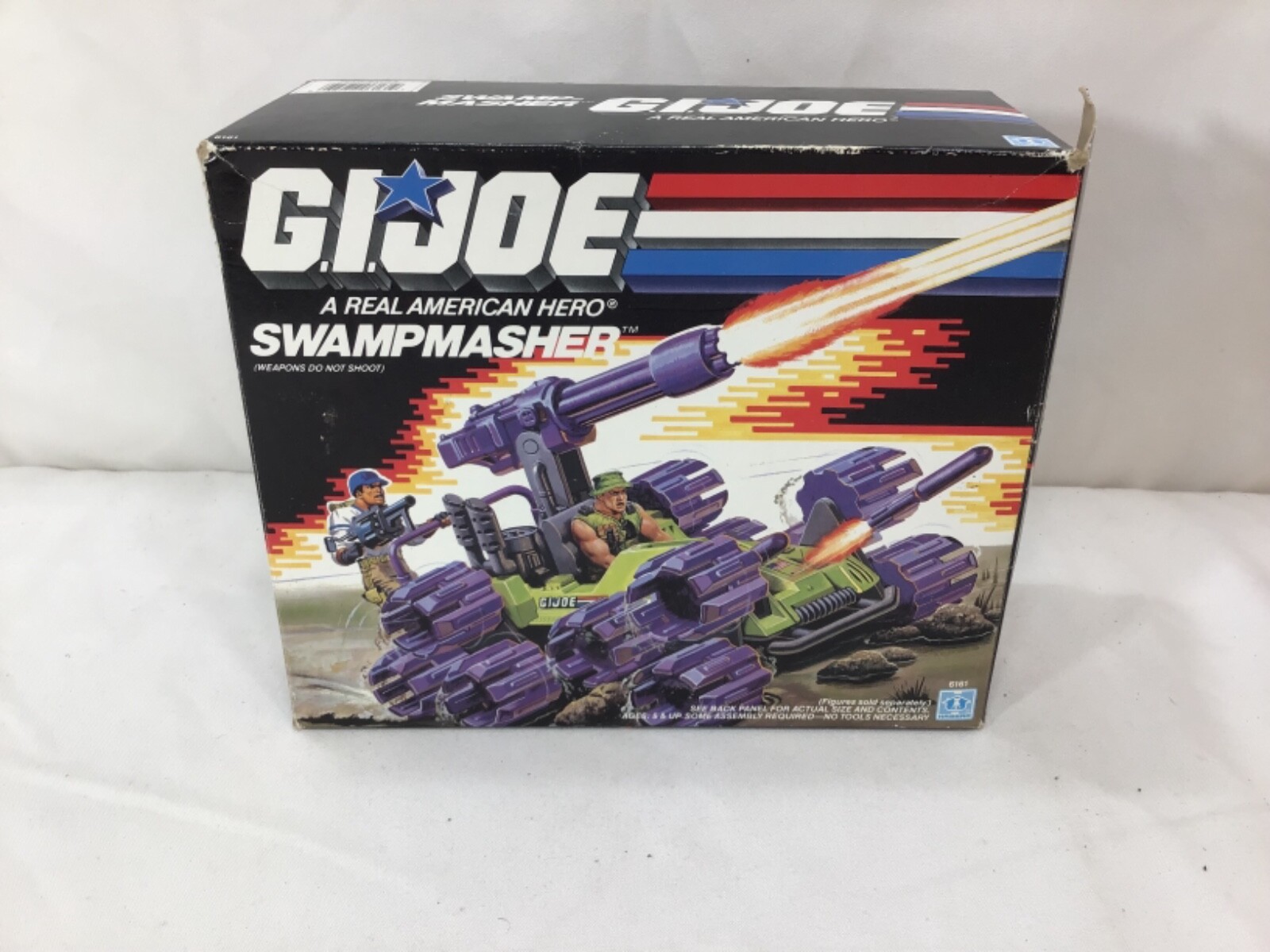 1988 Vintage Hasbro GI Joe ARAH Swamp Masher Complete Boxed Sealed ...