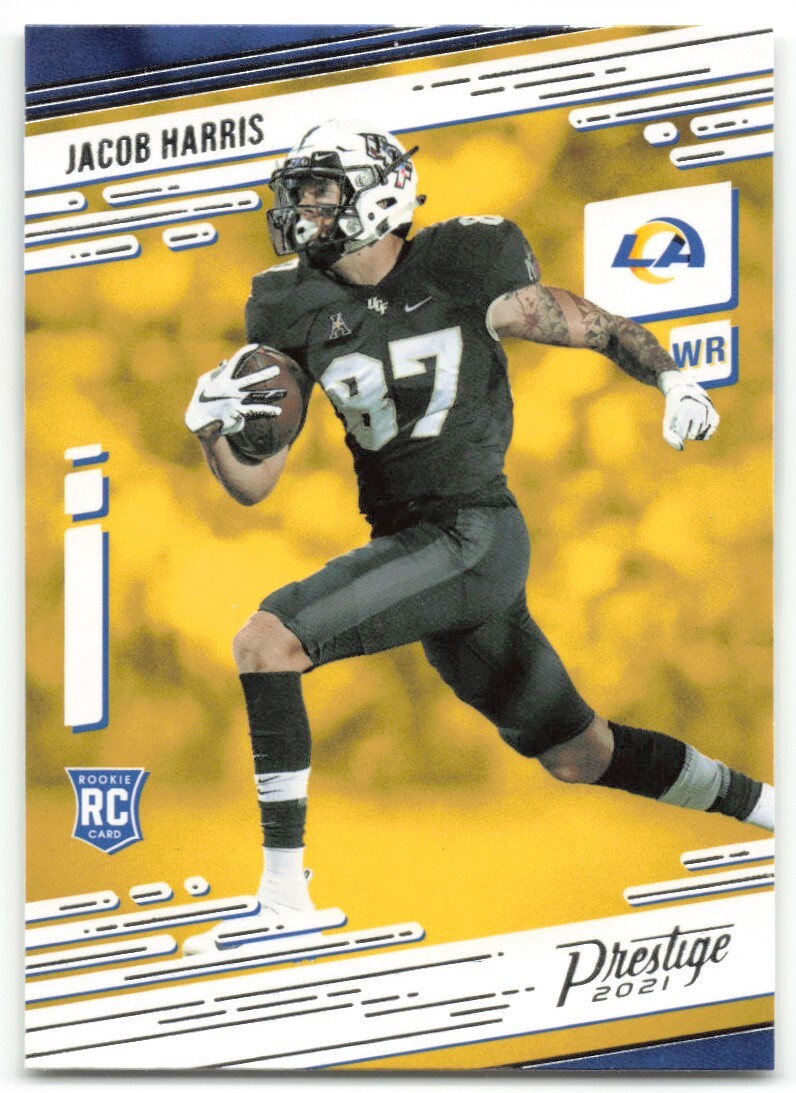 2021 Panini Prestige Jacob Harris RC Los Angeles Rams #283 Rookie | eBay