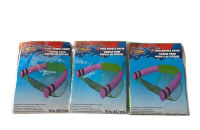 Splash ‘n’ Swim Green Pool Noodle Chairs - Pool Noodle Not Included | eBay