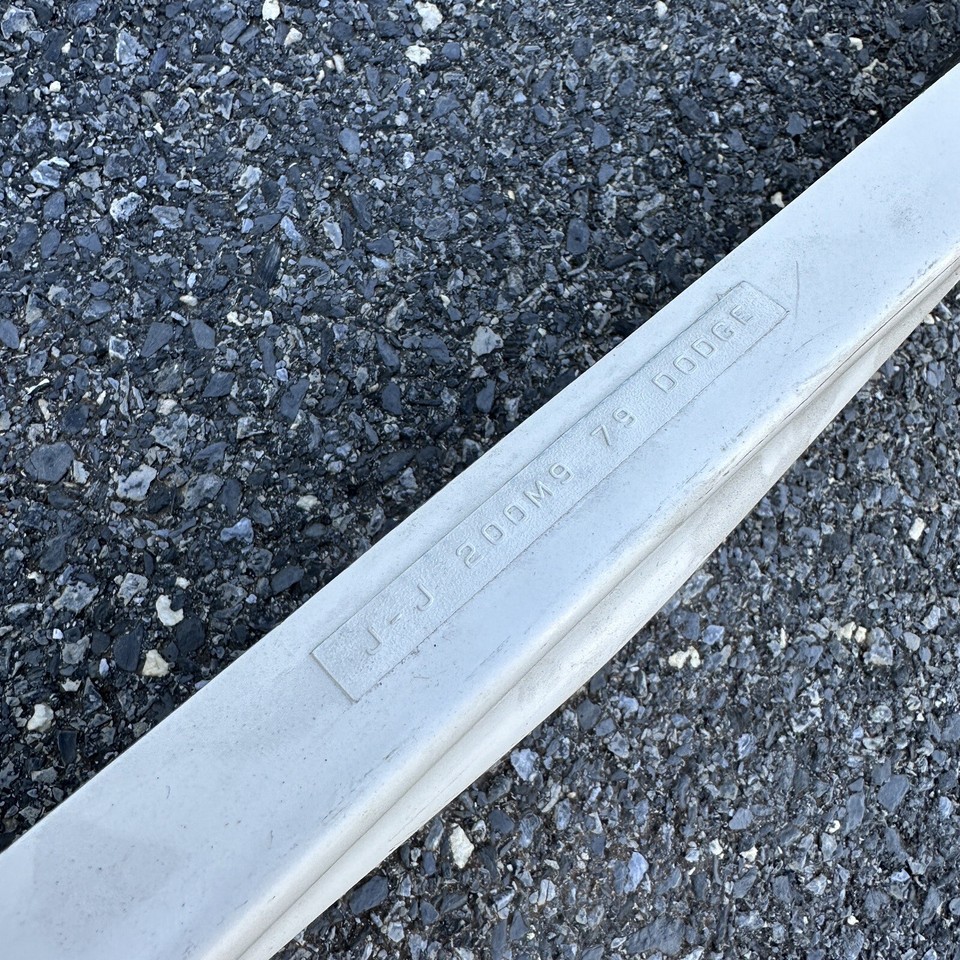 NOS J+J Fiberglass Front Spoiler 79+ Dodge Van ground effects lip chin ...