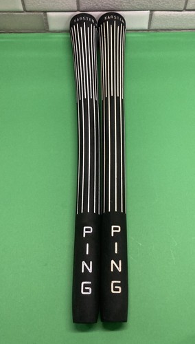 2 Vintage Original Ping Golf Grips Ribbed DYLAGRIP Black Men's Medium ...