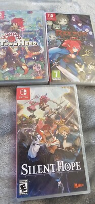 Nintendo Switch Game lot bundle of 3. RPG ACTION ADVENTURE METROIDVANIA ...