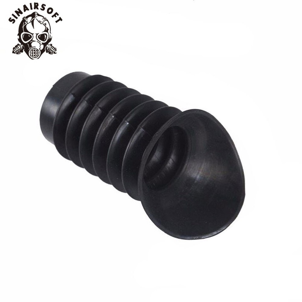 Tactical Hunting Flexible Rifle Scope Ocular Rubber Recoil Cover Eye ...