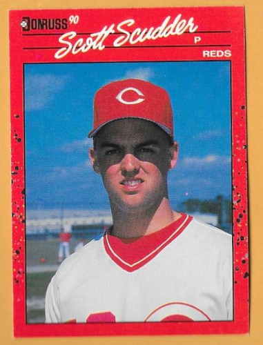 SCOTT SCUDDER CINCINNATI REDS #435 no dot inc - DONRUSS NM-MT 1990 | eBay