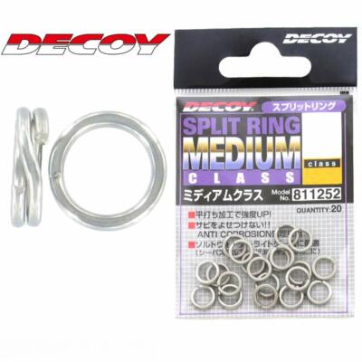 SPLIT RING R-3 MEDIUM CLASS DECOY ANELLINI PESCA SPINNING JAPAN ARTIFICIALI | eBay