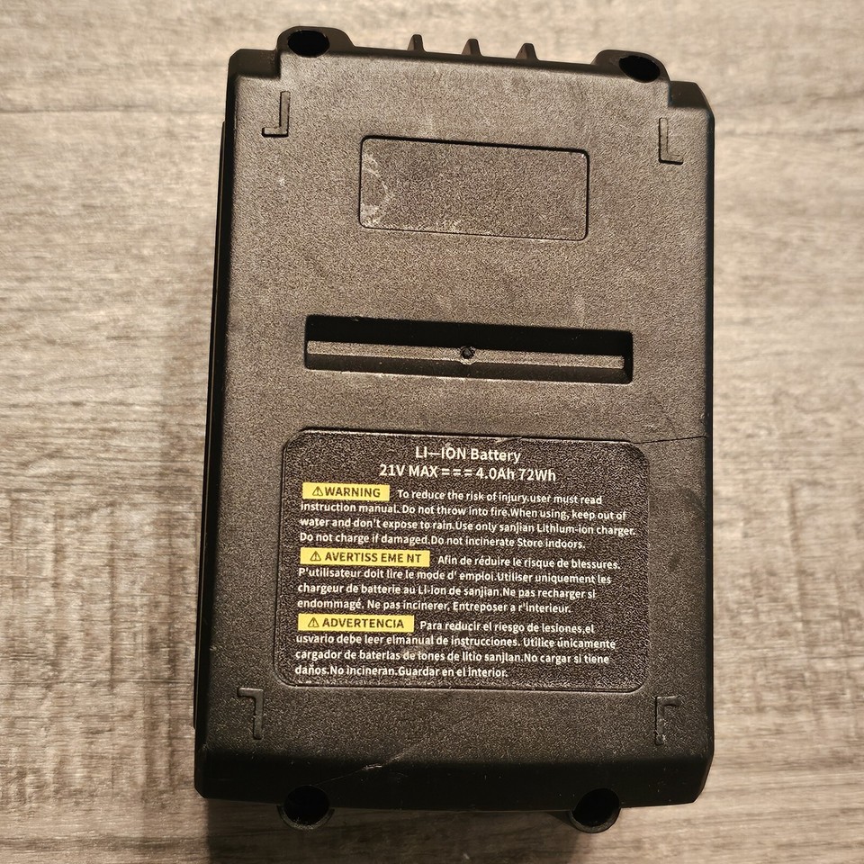 21V Lithium Replacement Battery Dedicated 4000mAh 72Wh Li-ion Power ...