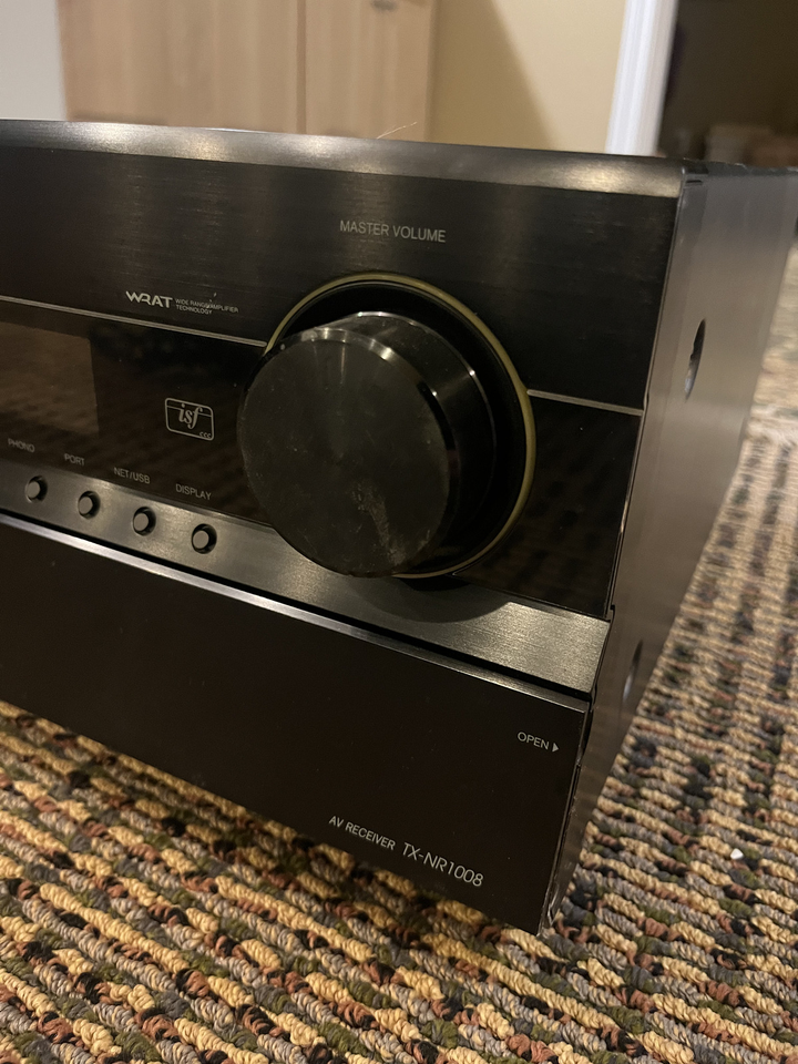 Onkyo TX-NR1008 Receiver 135 Watts (Pre-Amp not functioning) | eBay