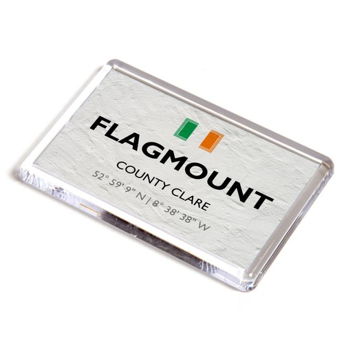 FRIDGE MAGNET - Flagmount - County Clare - Ireland - Lat/Long | eBay
