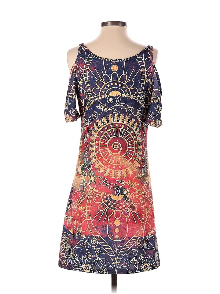 Unbranded Women Blue Casual Dress S | eBay