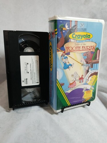 Crayola Presents Tales of the Tooth Fairies VHS Clamshell Movie No ...