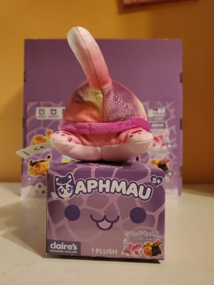 BRAND NEW Aphmau MeeMeows Aphmau Safari Series- Snail Cat Claires ...