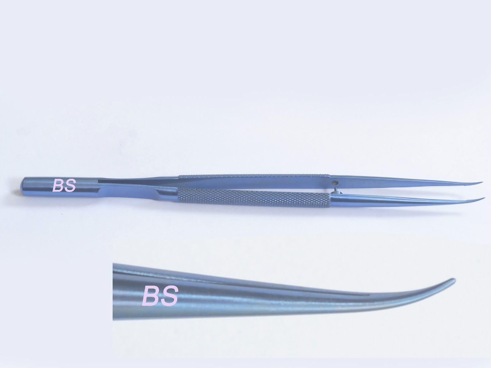 TITANIUM ENT CURVED FORCEPS PLASTIC SURGERY MICRO FINE 8 MM ROUND | eBay