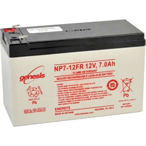 1PC ENERSYS NP7-12FR Battery,Rechargeable,Rectangular,Lead Acid,12VDC ...