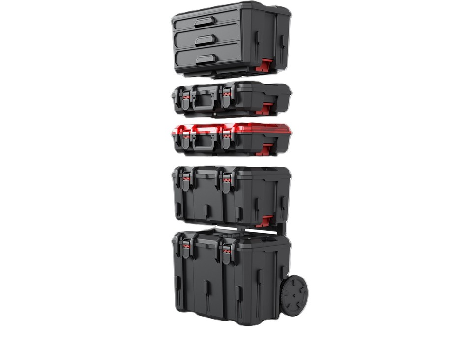 Hyper Tough Hyper Stack 3 Drawer Tool Storage Box | eBay