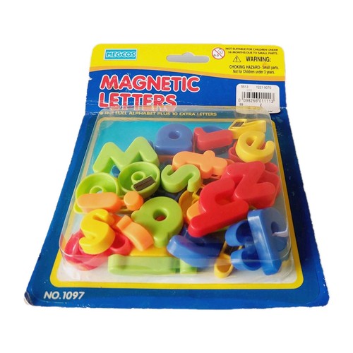 Megcos Magnetic Alphabet Letters | Magnets ABC Fridge | 36Pcs | Vintage ...