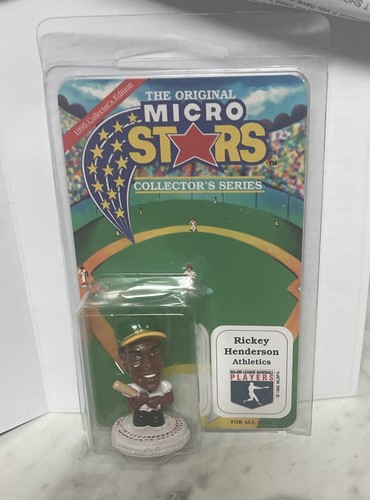 Vintage 1995 Oakland A's Rickey Henderson Micro Stars MLB Baseball ...