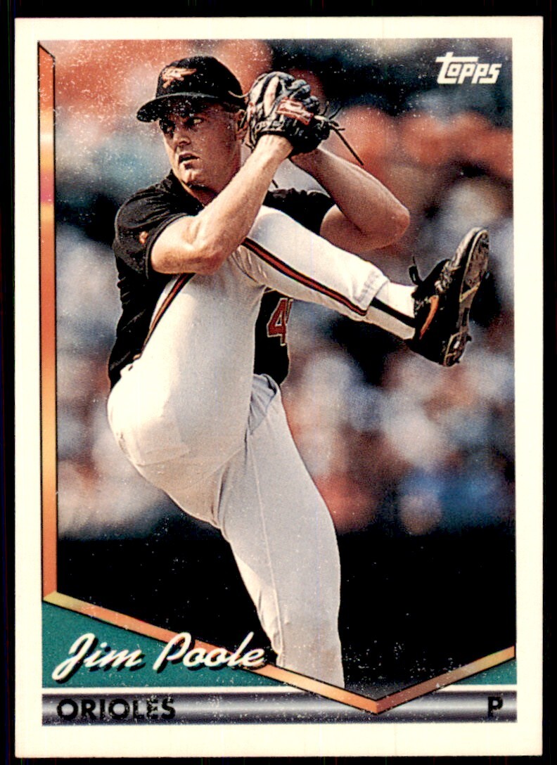 1994 Topps Jim Poole Baseball Cards #449 | eBay