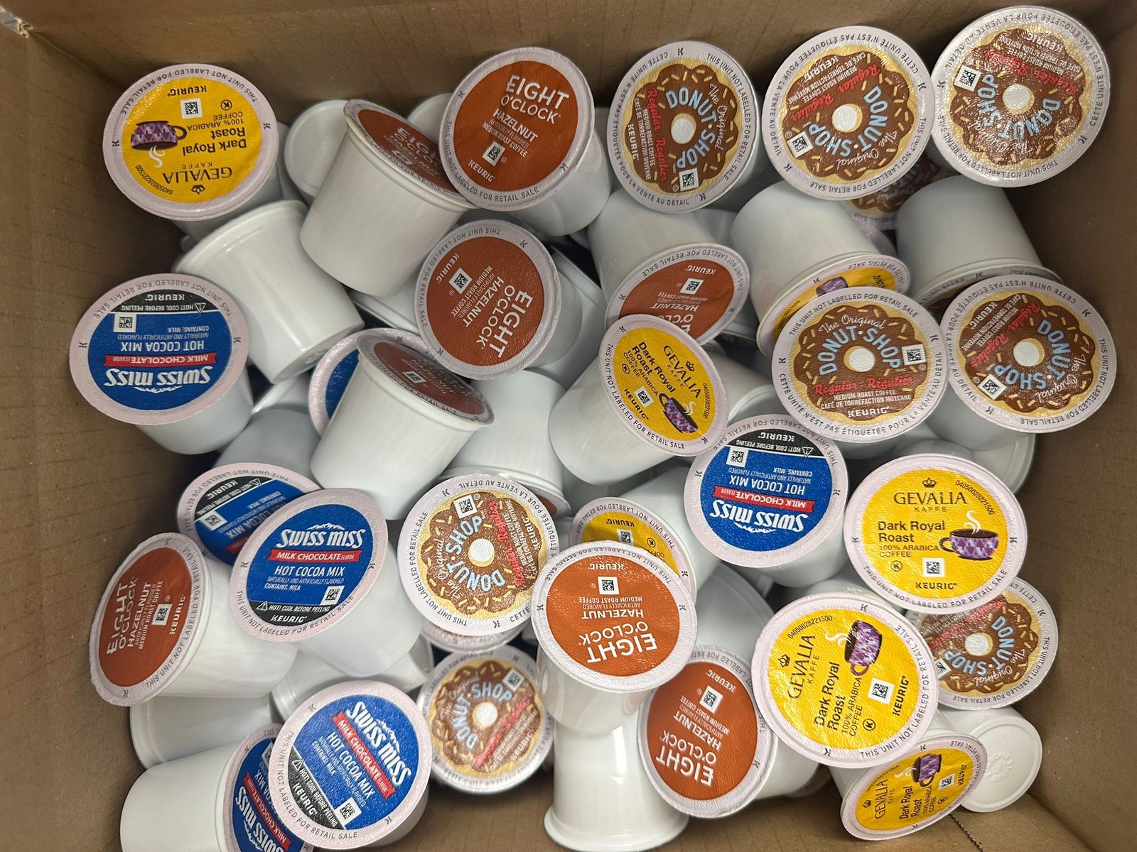 Assorted K-Cups Variety Pack V4 - 96 Count, Multiple Flavors for Coffee ...