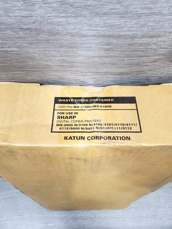Katun Waste Toner Container PN- MX-310HB / MX-510HB | eBay