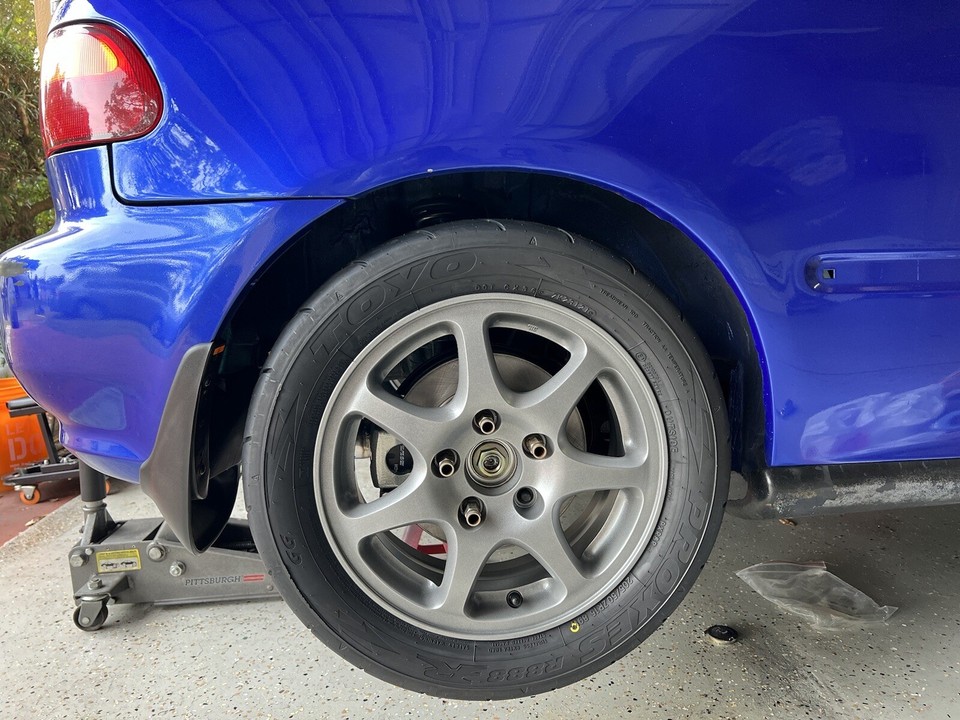 1992-2000 Honda Civic Integra CTR Ek9 Dc2 ITR Type R Style 5 Lug ...
