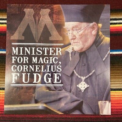 Harry Potter Poster Minister For Magic Cornelius Fudge 9x10 Print | eBay