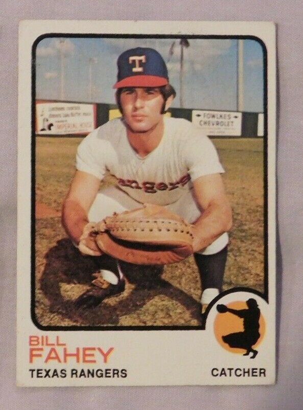1973 Topps Bill Fahey Texas Rangers #186 Baseball Card ex+ | eBay