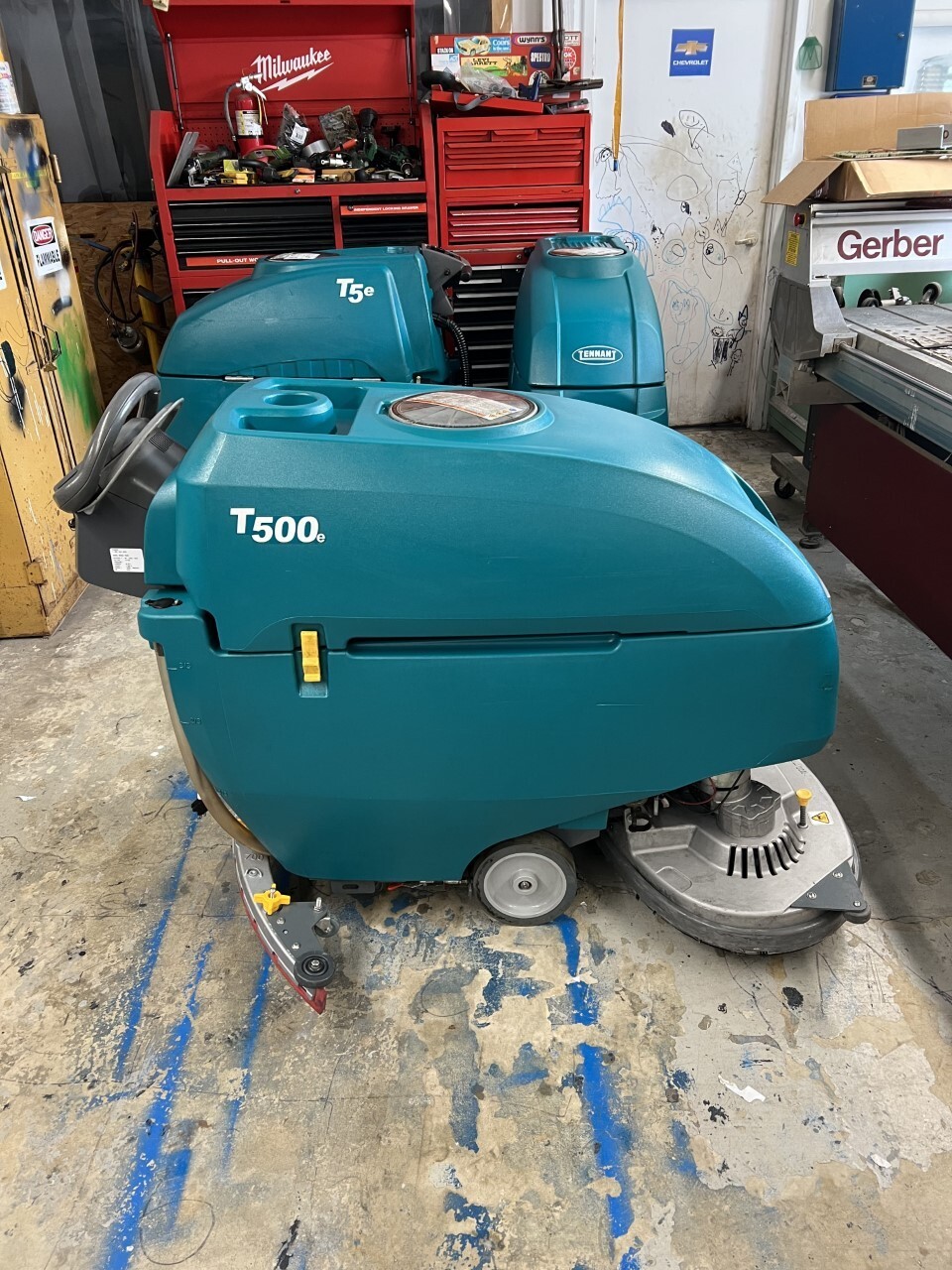 2018 Tennant T500E Walk-Behind Floor Scrubber, Only 237 Hrs.!!! | eBay
