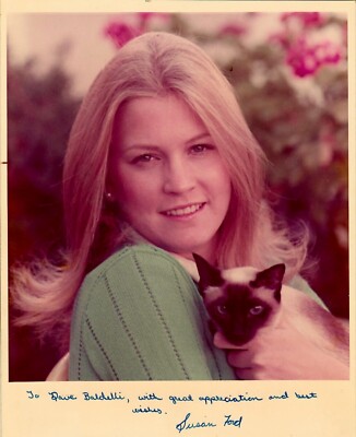 RARE IMAGE!! (1st Daughter) Susan Ford Hand Signed 8X10 Color Photo | eBay