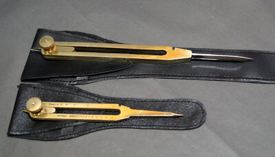 Brass Proportional Divider Set of Two Engineer Drafting Scientific With ...