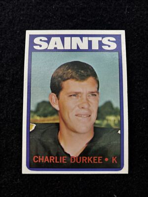 1972 TOPPS # 34 CHARLIE DURKEE C 1652 | eBay