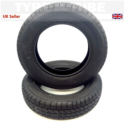 2x 145/70 R13C 84N trailer tyres 145 70 R 13 C Commercial Starco ST ...