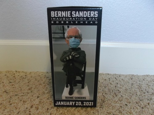 NEW - BERNIE SANDERS INAUGURATION DAY BOBBLEHEAD - JANUARY 20, 2021 | eBay
