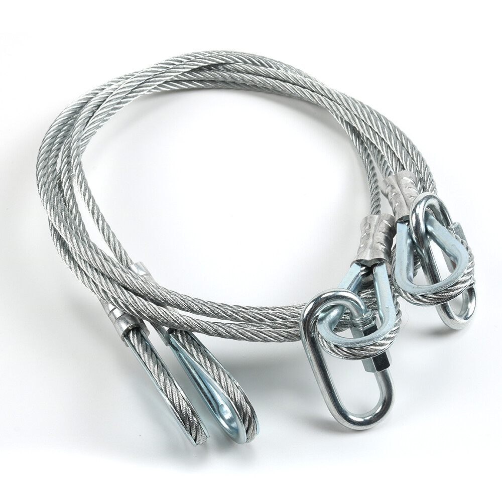 2 Pieces Replacement Cables Lift Cable For Trailer Gate Lift With EZ ...