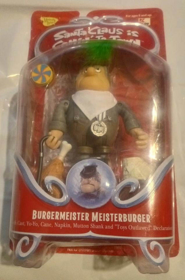 Santa Claus Is Coming To Town - Burgermeister Meisterburger Figure ...
