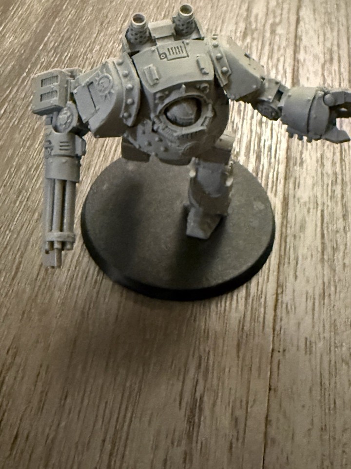 Forge World Death Guard Contemptor Dreadnought With Assault Cannon And ...